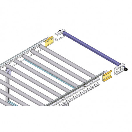 Butée rouleau à lame anti-retour manuel