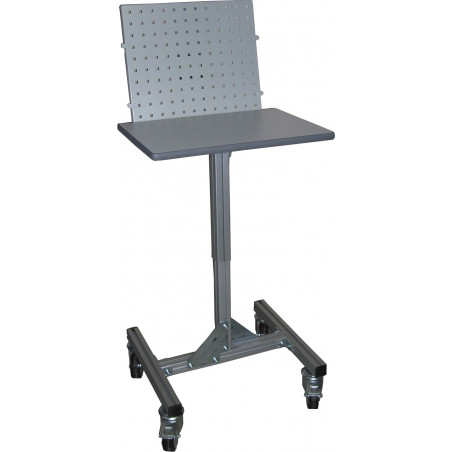 Pupitre mobile d'atelier à hauteur réglable