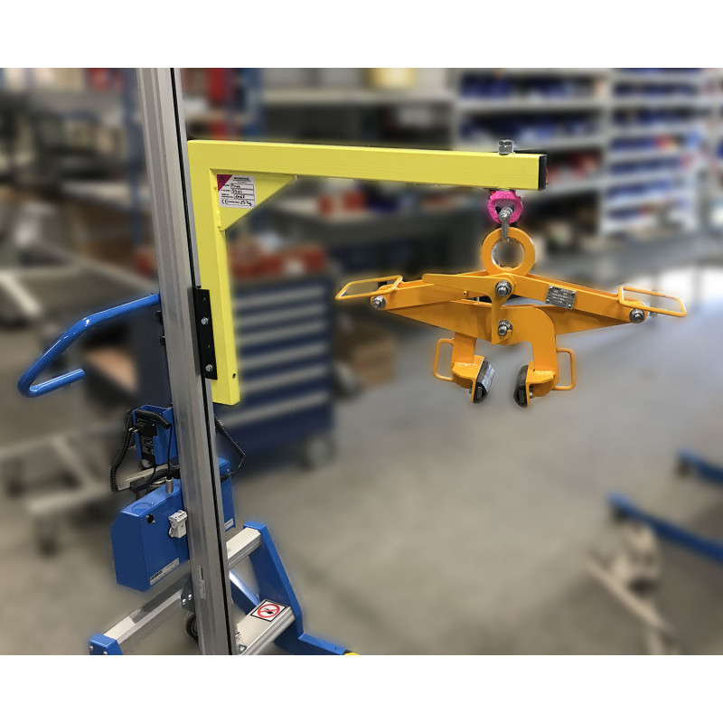 Potence mécanosoudée fixe décalée pour mini gerbeur électrique