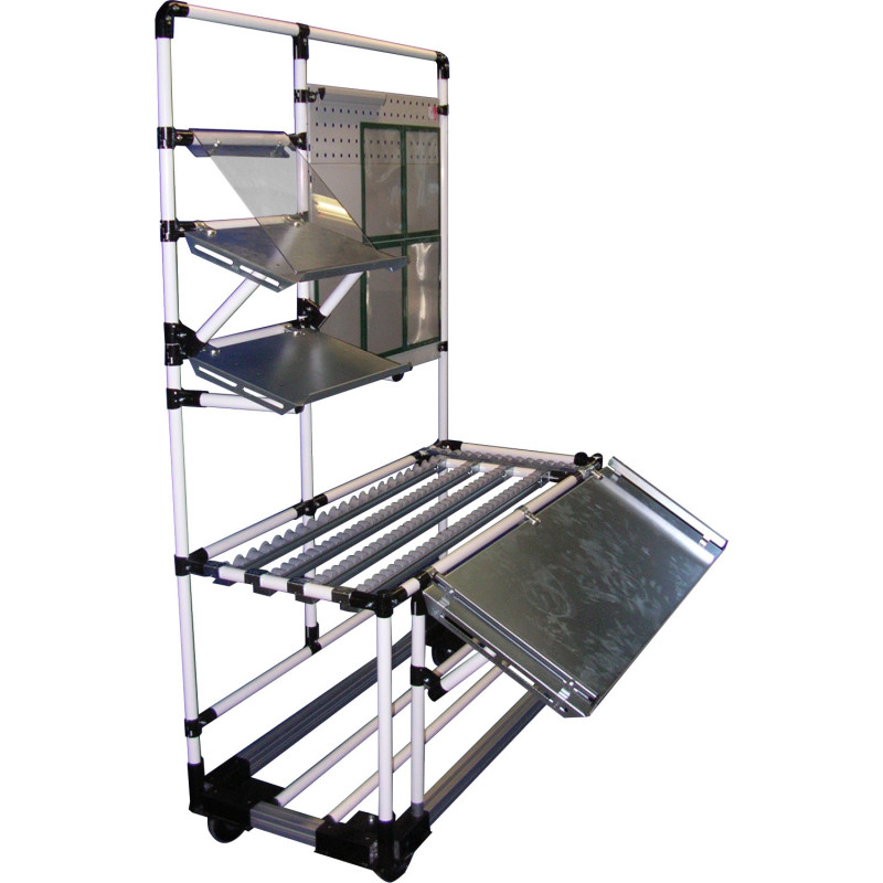 Poste de travail d'atelier en tube diamètre 28 mm