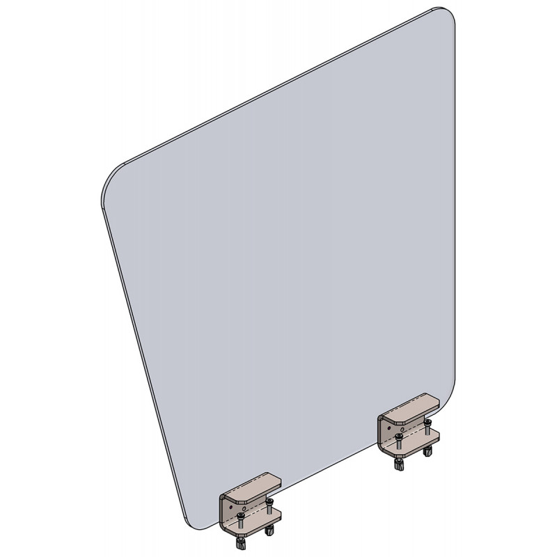 Vitre de protection latérale contre les infections et COVID 19